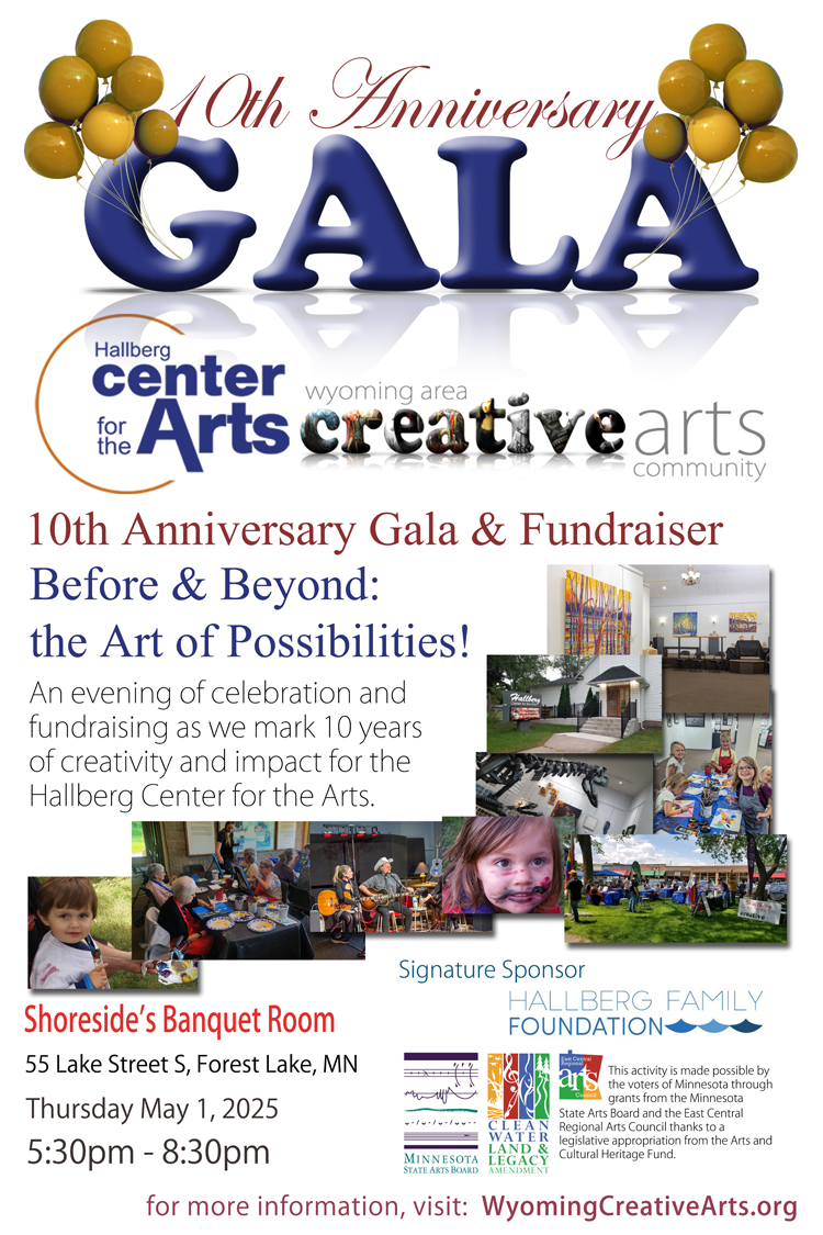 Hallber Center for the Arts 10th Anniversary Gala & Fundraiser, Before & Beyond: the Art of ...